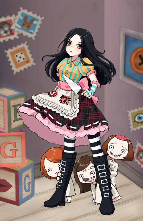 Alice and her Dresses